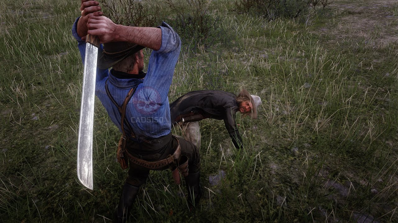 This is How RDR2 Should End Micah vs Arthur Machete Fight Duel / Red ...