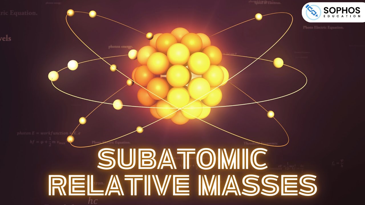 Subatomic Relative Masses - YouTube