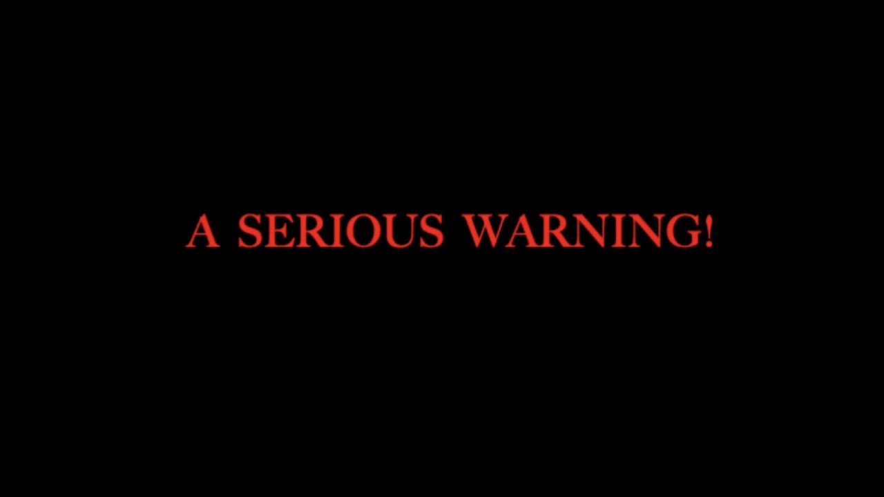 A Serious Warning! - YouTube