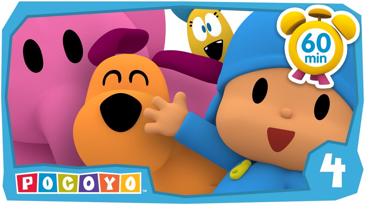 👮 POCOYO in ENGLISH - Taking care of friends [60 min] | Full Episodes ...