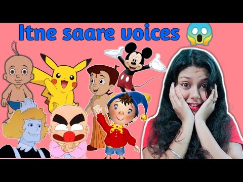Mimicry of VARIOUS cartoon characters || Hindi cartoon mimicry || Mimic ...