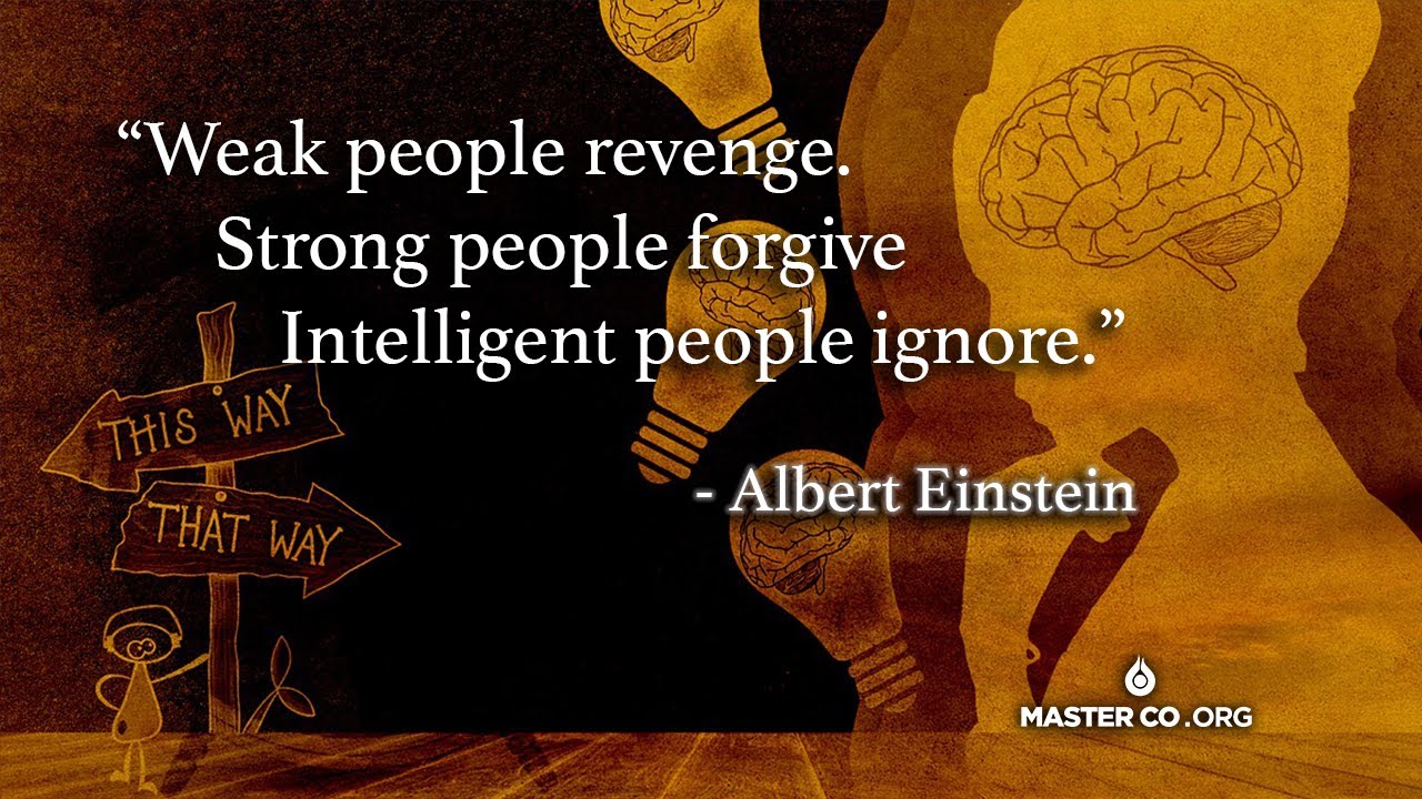 "Weak vs Strong vs Intelligent People" Albert Einstein - YouTube