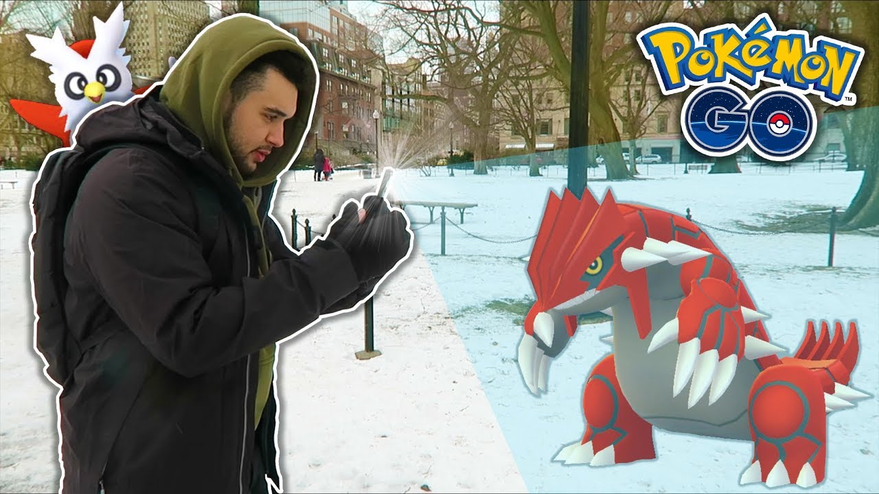 POKEMON GO IN THE SNOW! EPIC AR+ CATCHES & RAIDS IN BOSTON ADVENTURE ...