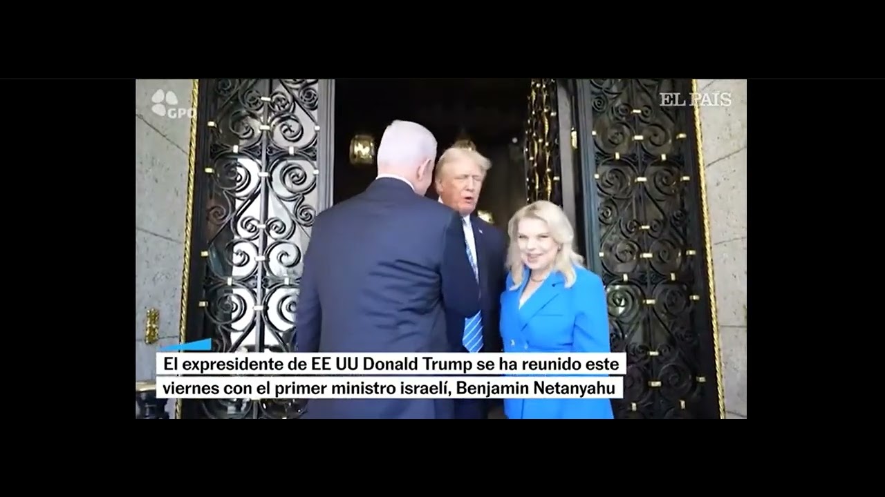 USA-bras de fer à Mara-Lago | Donald Trump "rencontre" Benjamin ...