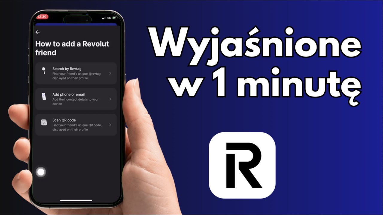 Jak dodać znajomego w Revolut za pomocą RevTag – Poradnik - YouTube