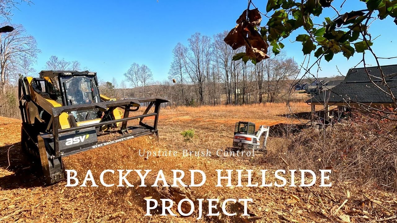 Little Backyard Hillside Project - YouTube