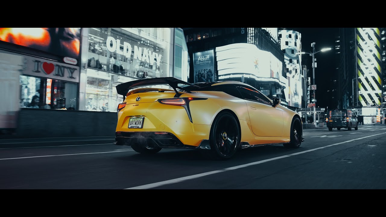 Midnight Gotham Run 2 | Lexus LC500 (4K) - YouTube