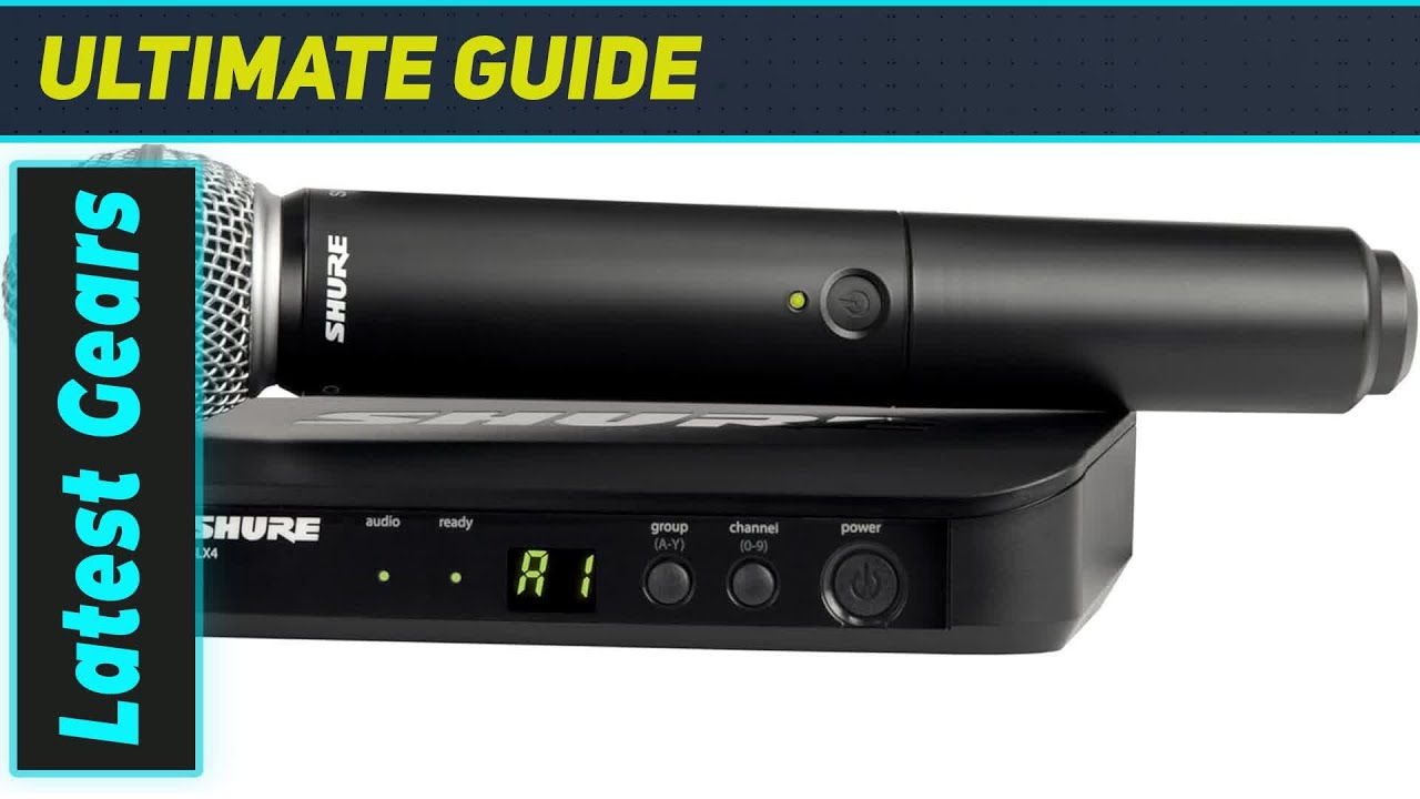 Shure BLX24/SM58: The Ultimate Wireless Mic for Live Vocals! - YouTube