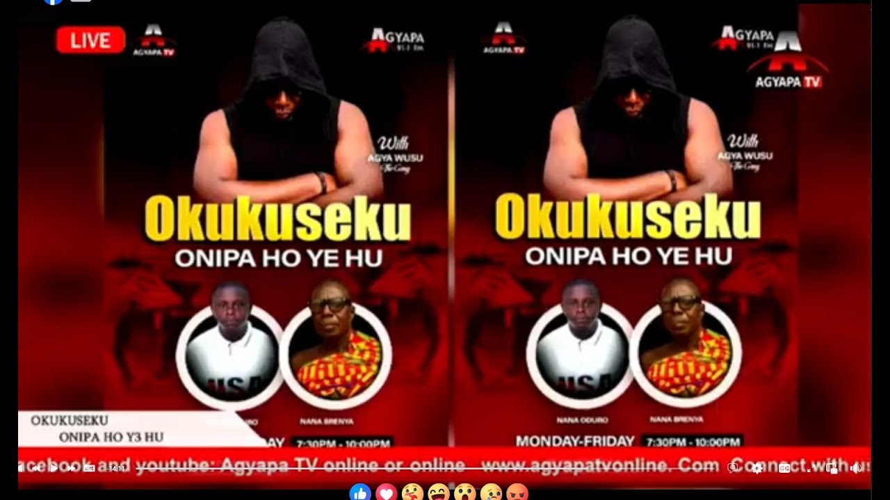 OKUKUSEKU ONIPA HO Y3 HU ON AGYAPA TV 10/06/2025 - YouTube