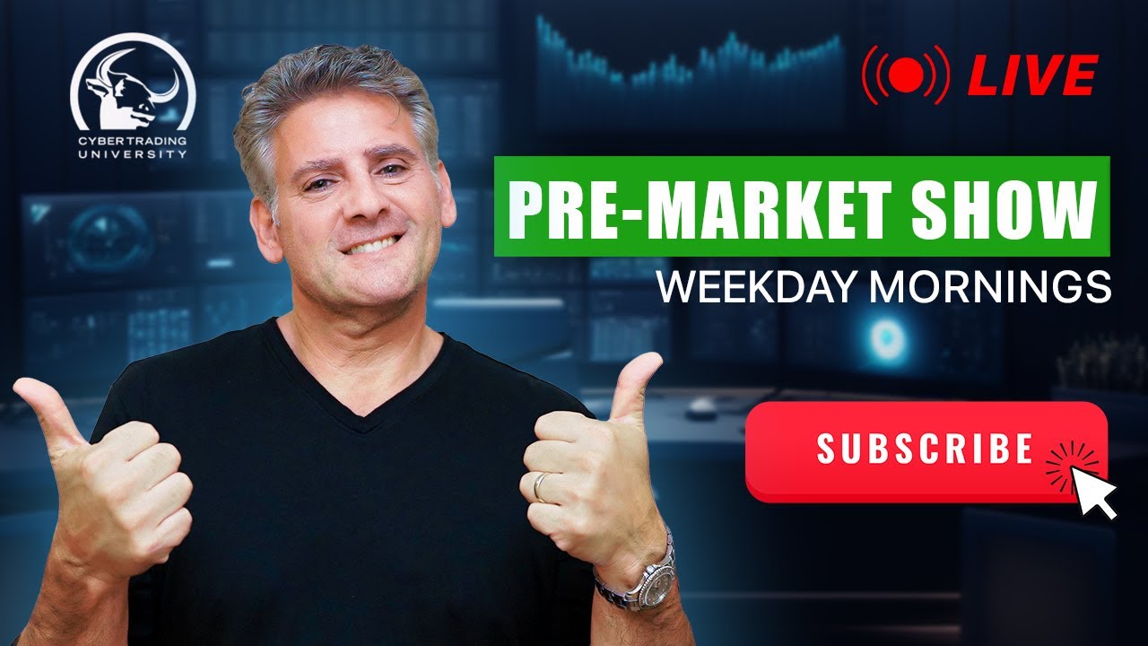 Day Trading Morning Show With Cyber Trading University - 03/22/24 - YouTube