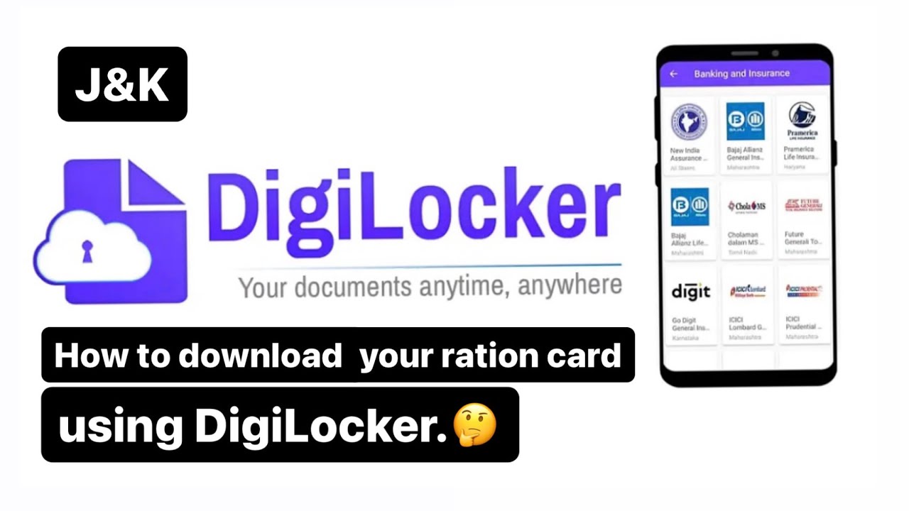 How to download your ration card using DigiLocker | DigiLocker se ...