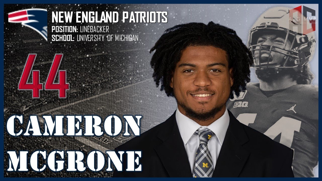 NEW ENGLAND PATRIOTS: Cameron McGrone ᴴᴰ - YouTube
