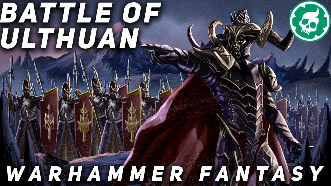 Battle of Ulthuan - Dark Elves against High Elves - Warhammer Fantasy ...