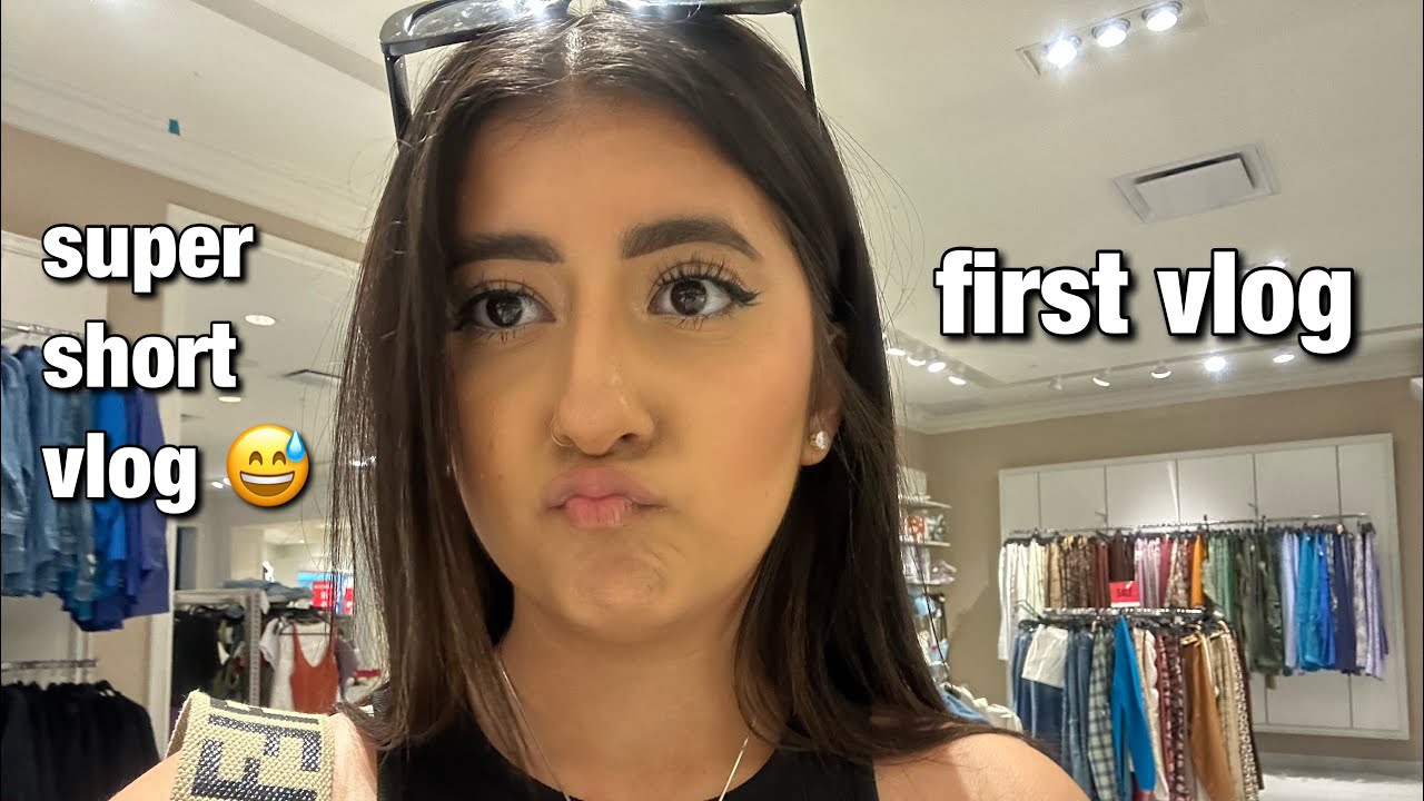 A SUPER SHORT SHOPPING VLOG - YouTube