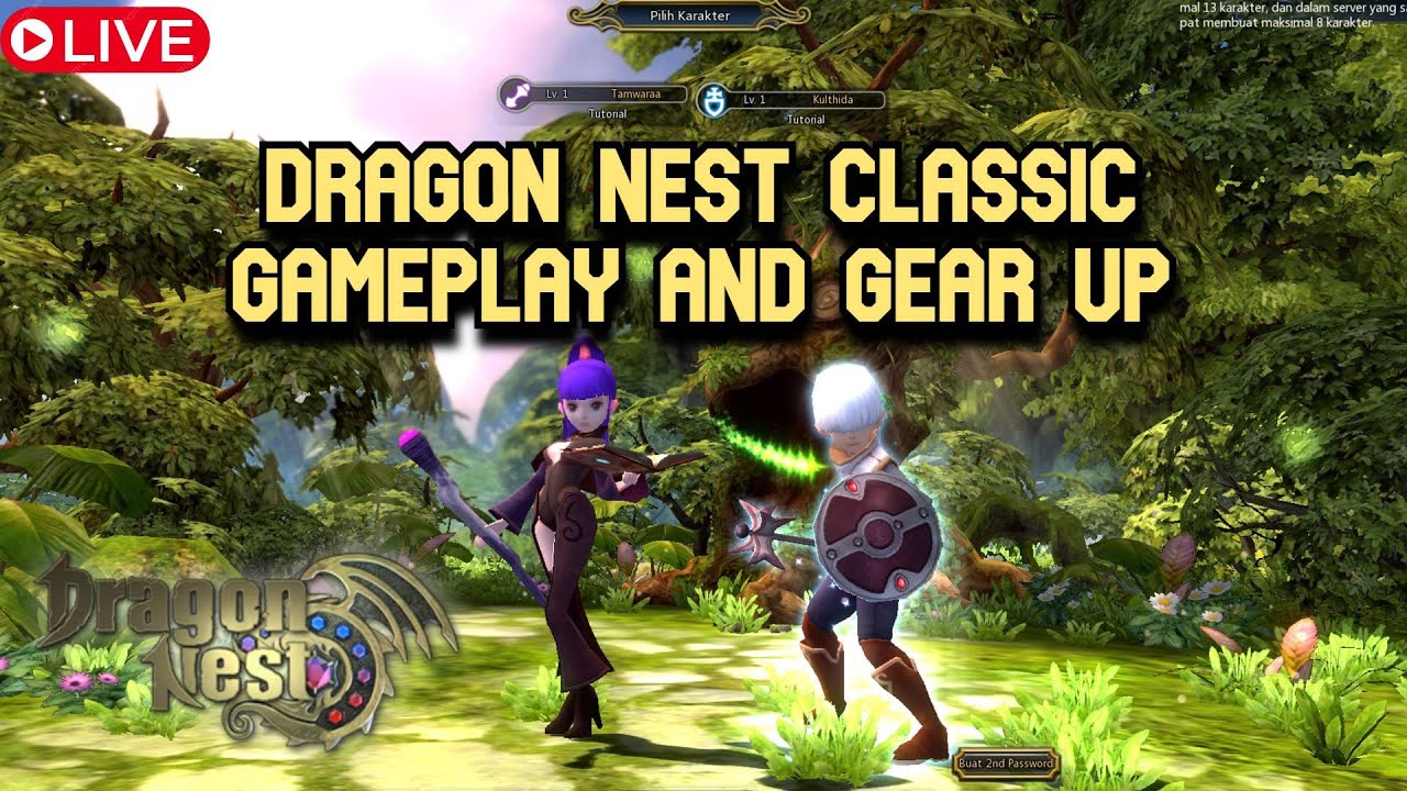 DN Classic OBT Day 1 : Making Force User and Gear Up (Level 32 in 1 Day ...