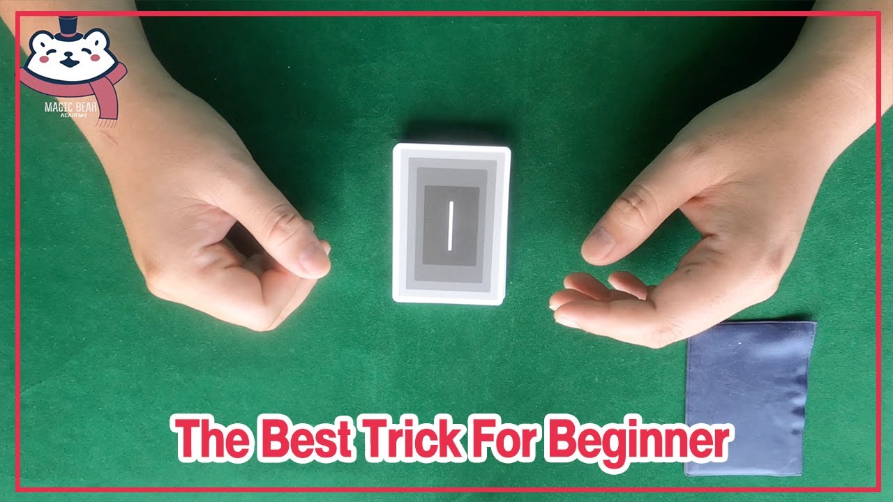 สอนมายากลไพ่ Magic Bear l The Best Trick For Beginner - YouTube