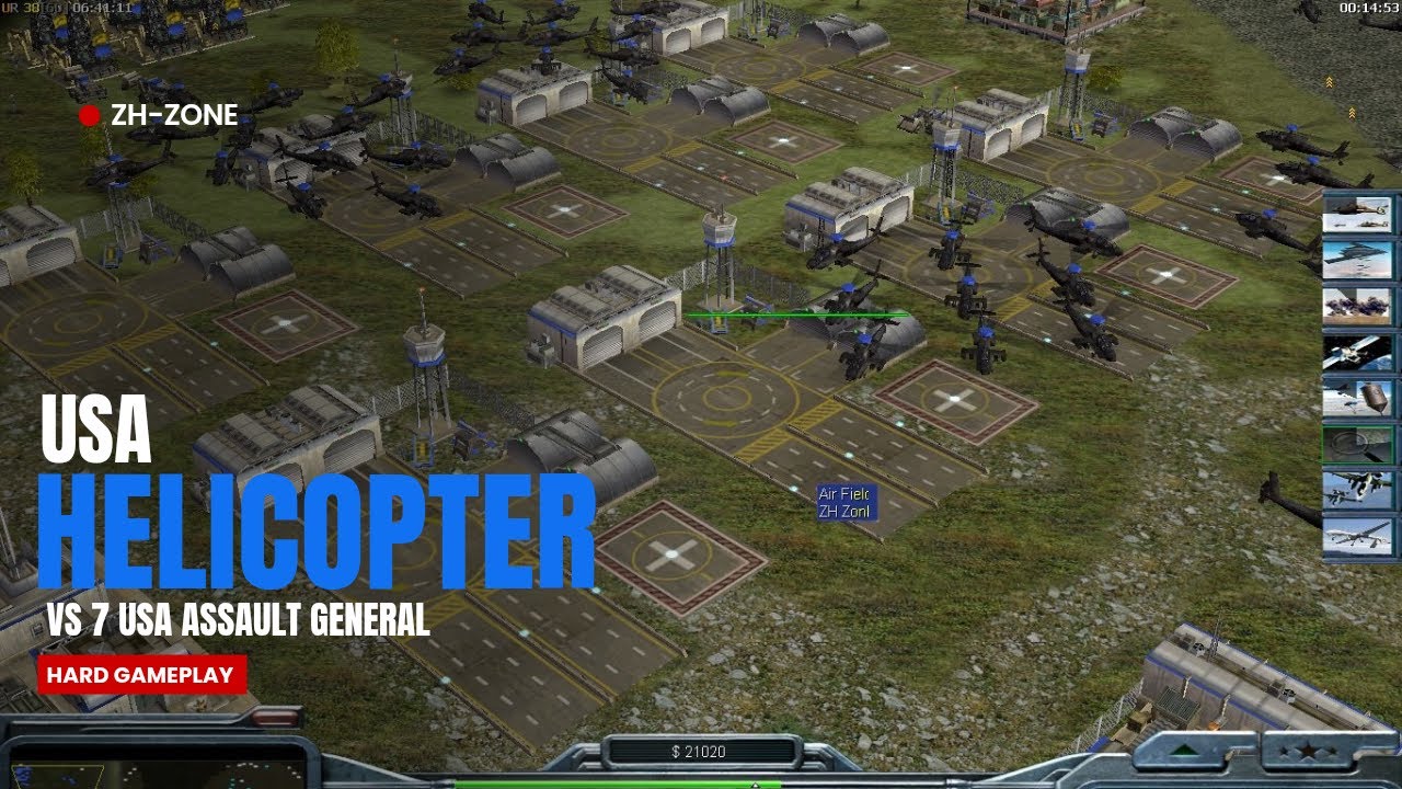 " No time to defend " USA HELICOPTER 1 vs 7 - HARD Gameplay - Command ...