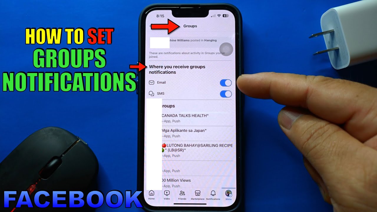 How to Set Groups Notifications on Facebook - YouTube
