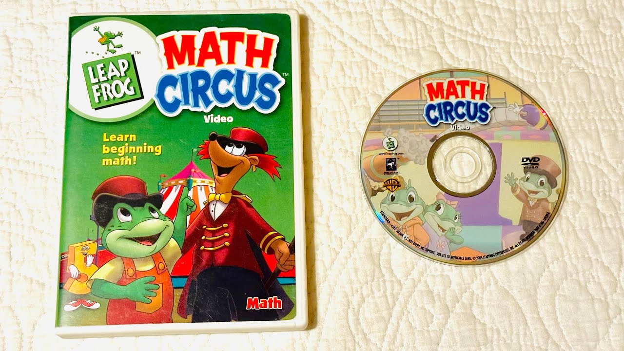 Opening to LeapFrog: Math Circus 2004 DVD - YouTube