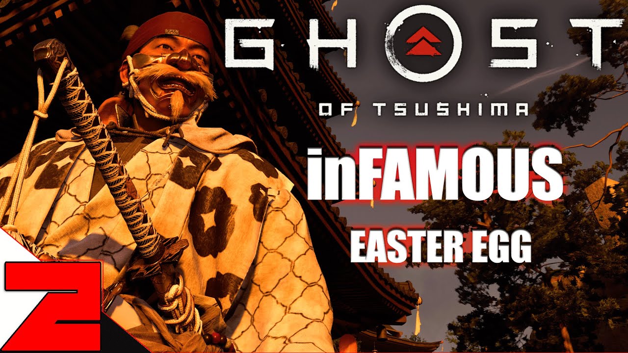 inFAMOUS EASTER EGG | Ghost of Tsushima - YouTube