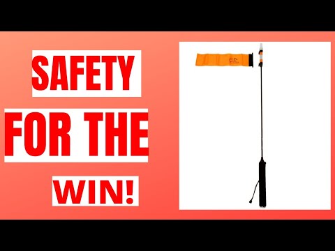 Yakattack VisiPole II Safety Flag and Mighty Mount Install Sportsman ...