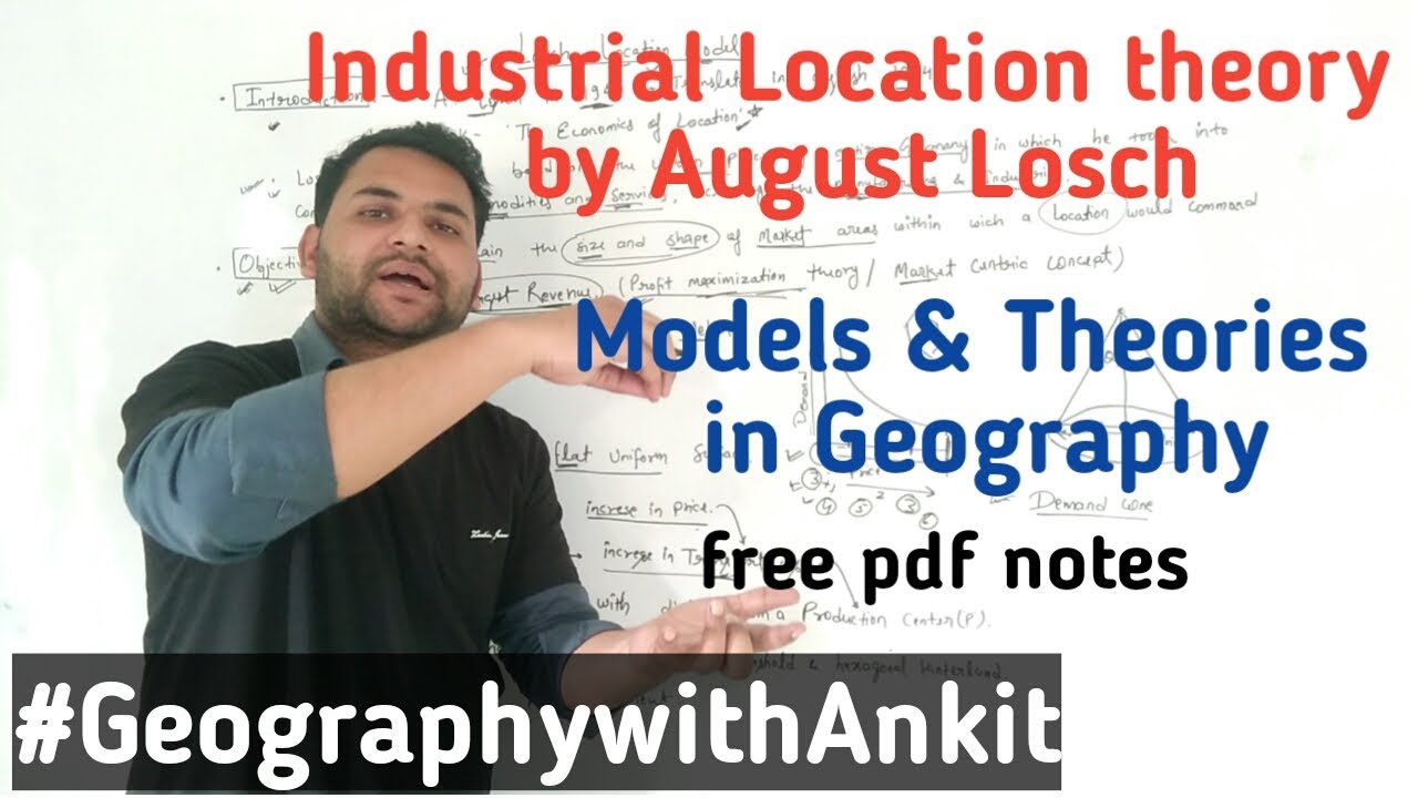 Losch Locational Model | Optional Geography | Models in Geography ...