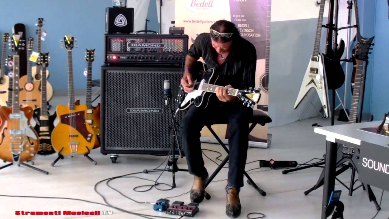 Kay Jazz II - Vintage Black e Diamond Nitrox Amp - Demo by Joe Galullo ...