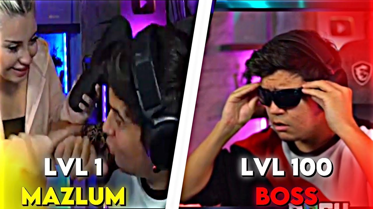LEVEL 1 MAZLUM VS LEVEL 100 BOSS - YouTube