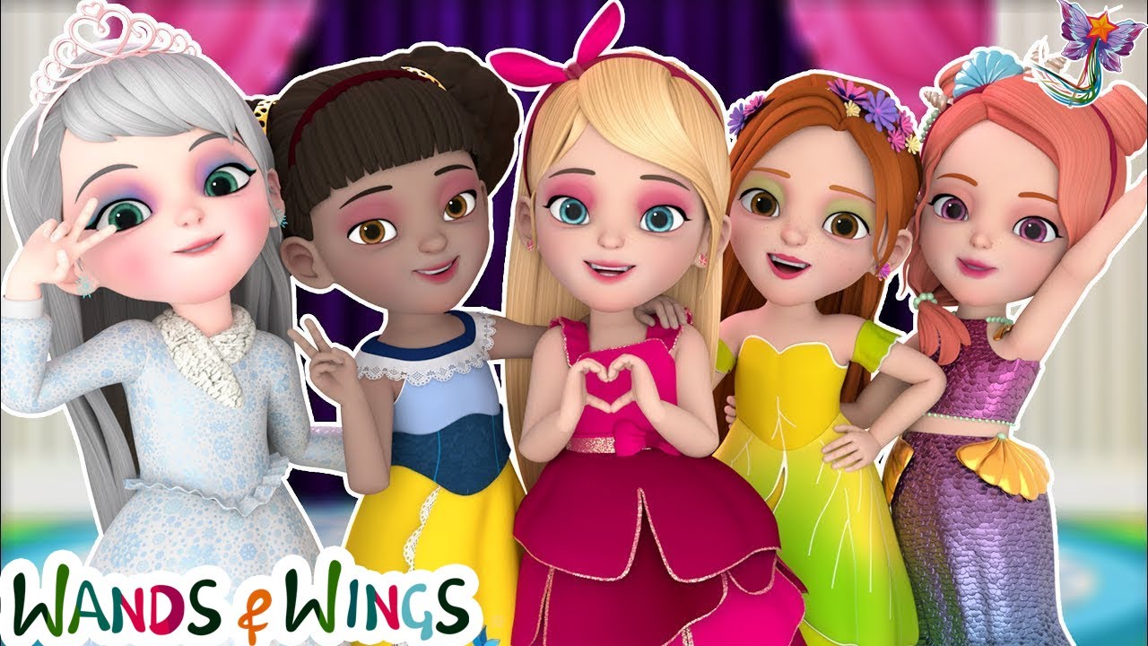 Princess Magic Song | This is the way | Nursery Rhymes - Wands and ...