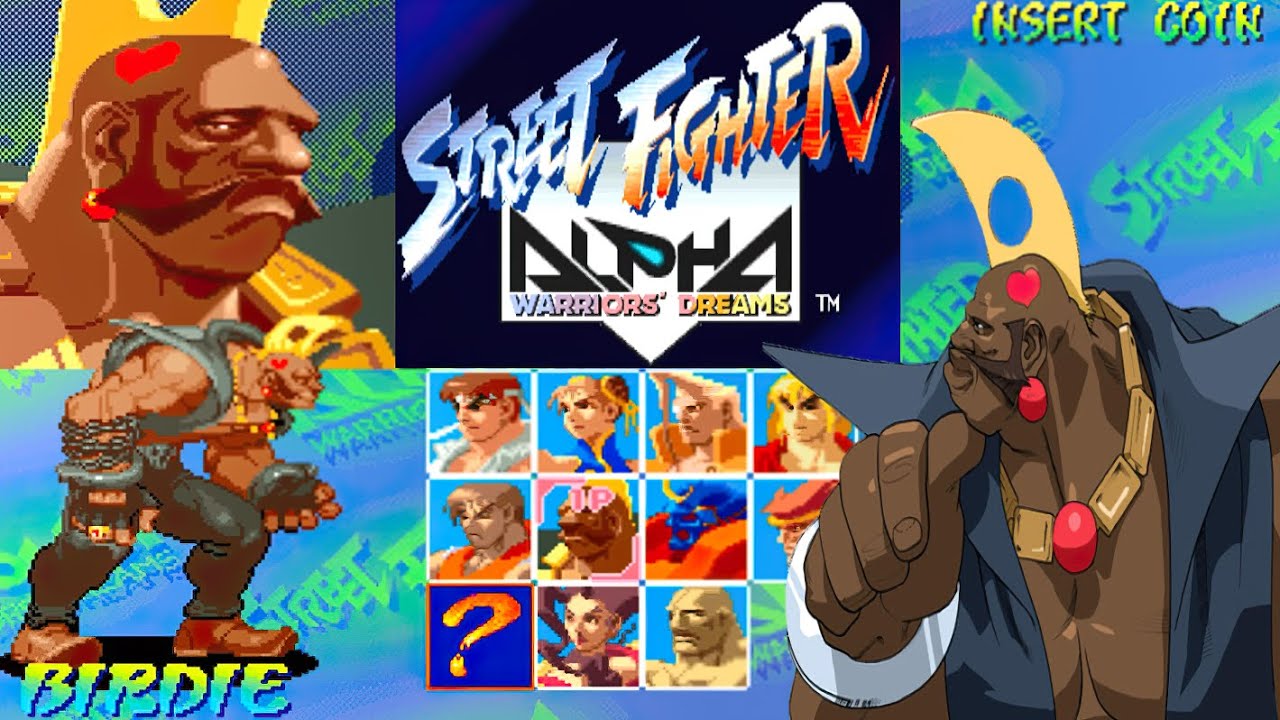 스트리트 파이터 제로 (버디) Street Fighter Alpha (BIRDIE) ストリートファイター ZERO (バーディー ...