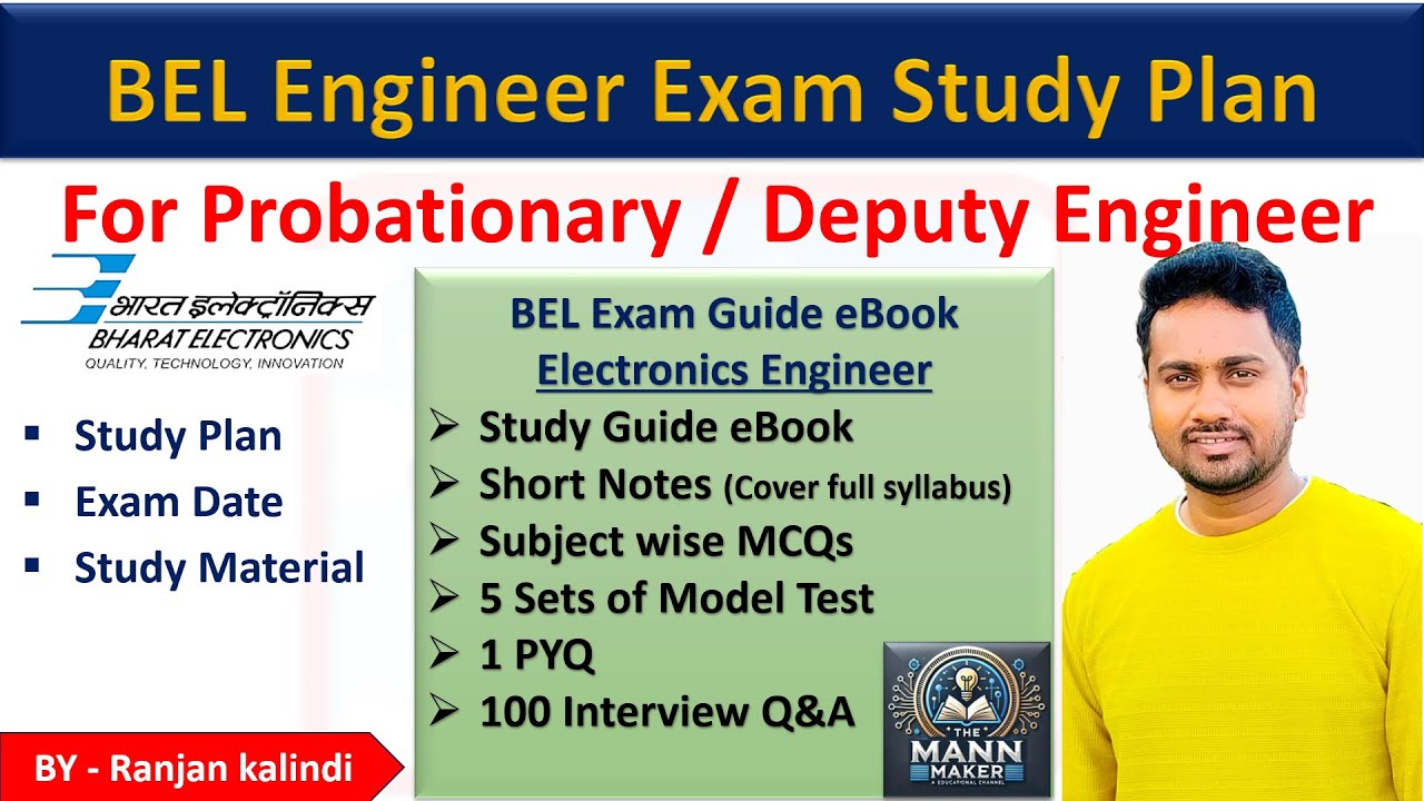 BEL Exam Guide eBook For Probationary Engineer | Deputy Engineer | BEL ...