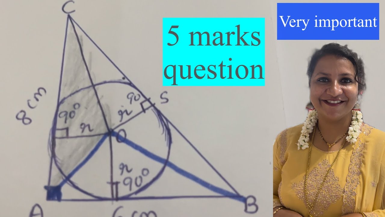 Chapter 10 Circles 5 mark question/important/CBSE class 10 - YouTube