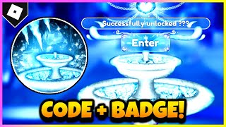 How To Redeem Fountain Code In Dress To Impress For Badge Greek Temple ...
