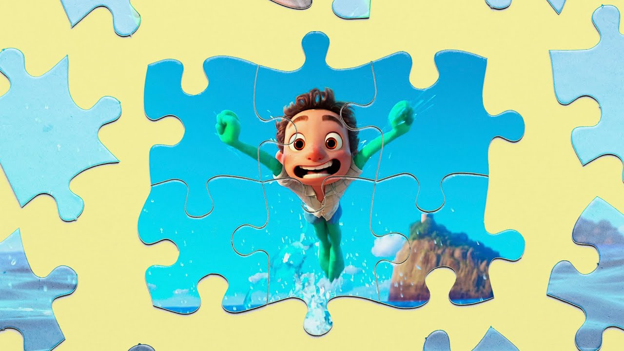 🧩 Let's Play Pixar Disney Luca Cartoon Puzzle Game Online 🖥️ - YouTube