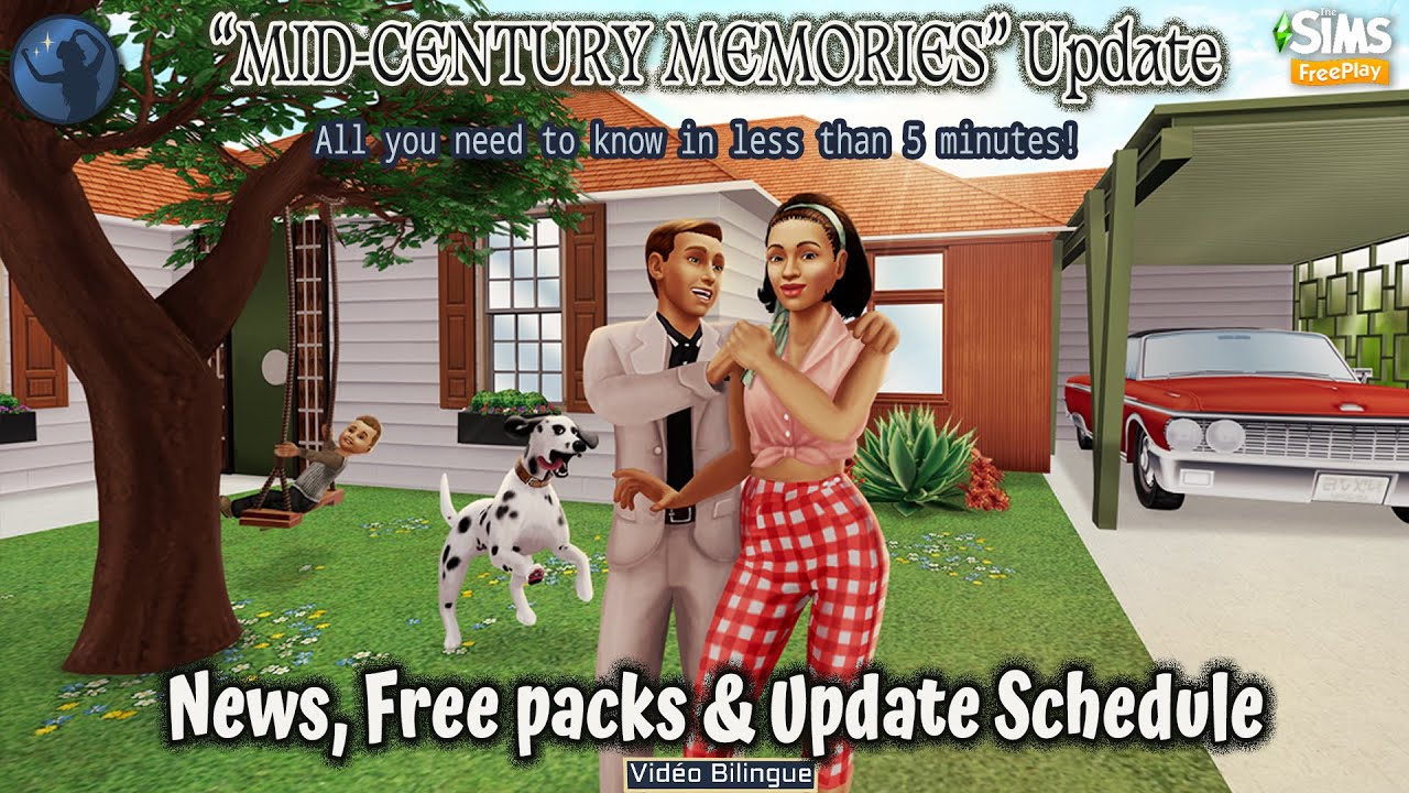 The Sims Freeplay - Update | "Mid-Century Memories" Update | Mise à ...