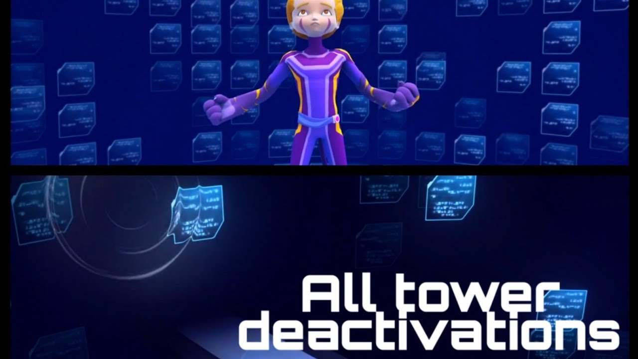 Code Lyoko Evolution : All towers deactivations! - YouTube