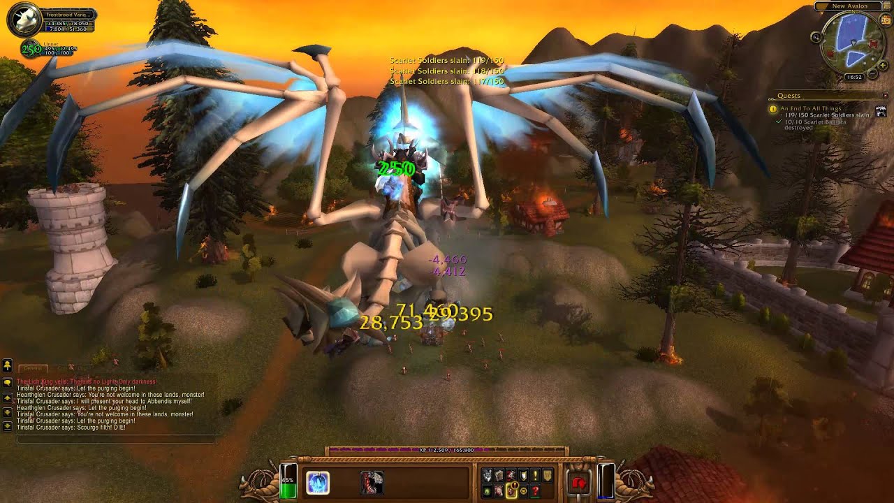 And End To All Things Quest Playthrough - Plaguelands The Scarlet ...