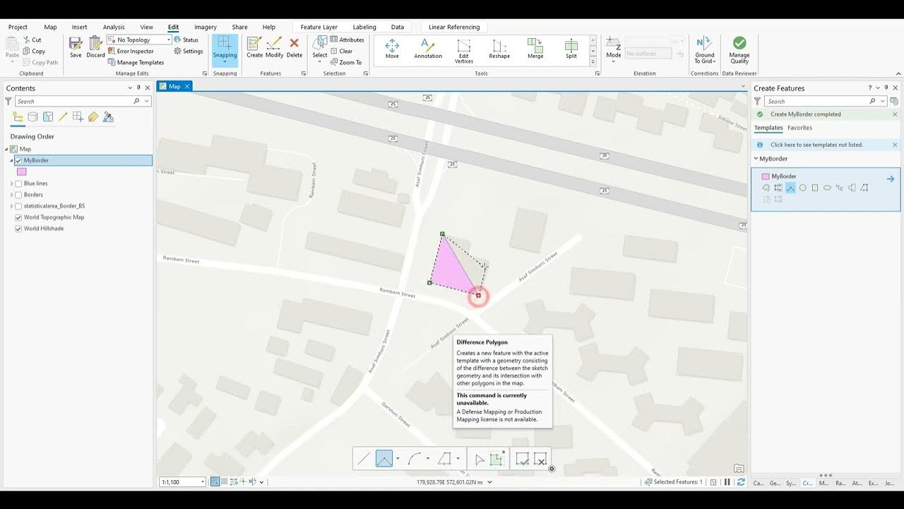 ARCGIS BASIC TOOLS 01 03 CREATE FEATURE CLASS - YouTube