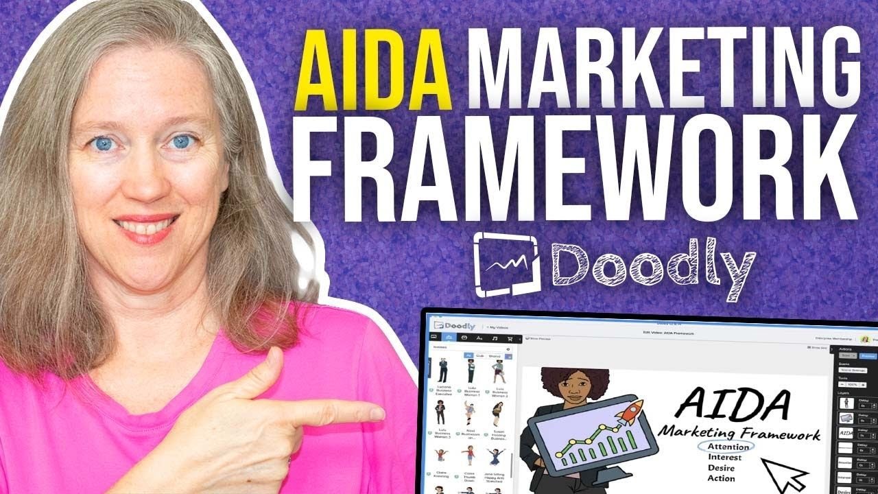 Learning to Create and Use the AIDA FRAMEWORK | Doodly Tutorials - YouTube