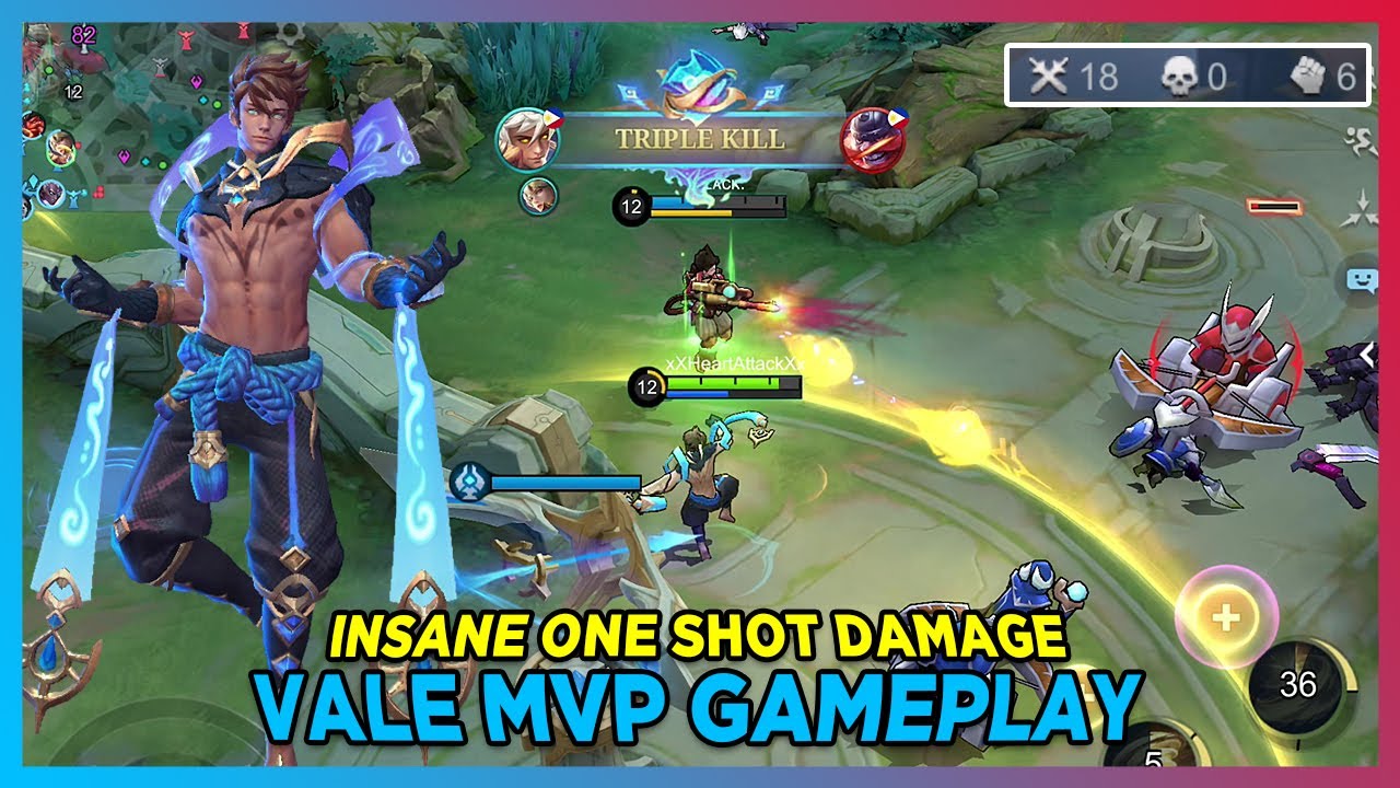 VALE MOBILE LEGENDS GAMEPLAY - YouTube