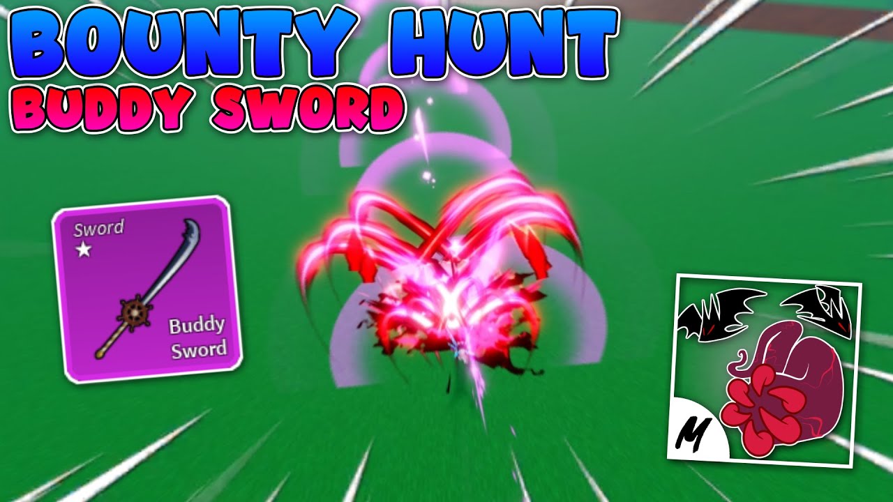 Buddy Sword + Sanguine Art Combo! Bounty Hunting... | Blox Fruits - YouTube