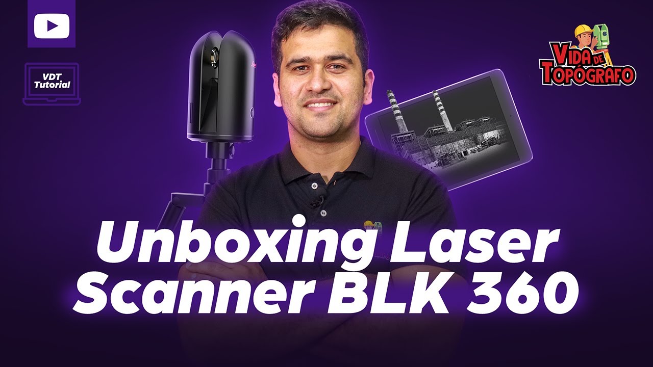 Unboxing Laser Scanner BLK 360 - YouTube