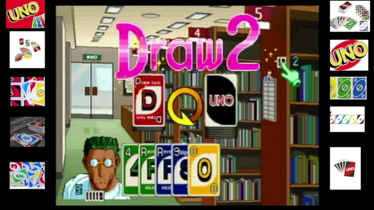 Uno DX 2 Player 1 Round Game - YouTube