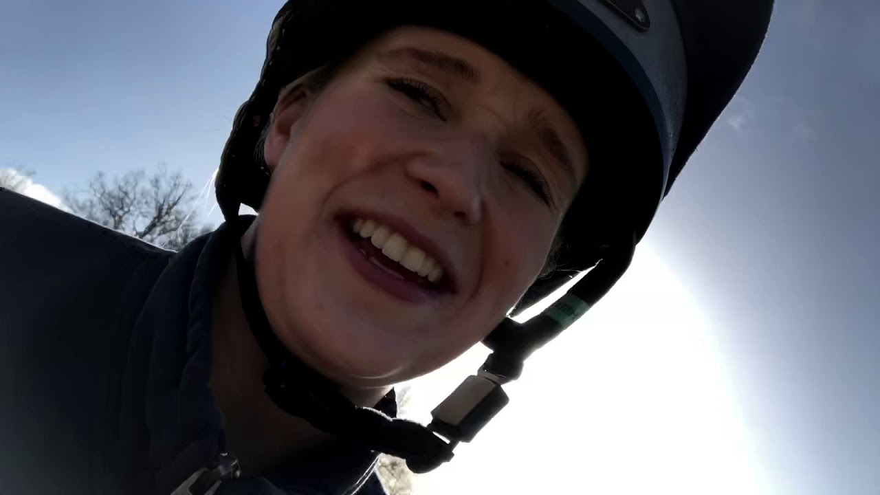 Show Jump Training *I FELL OFF* - first vlog of 2020 - YouTube