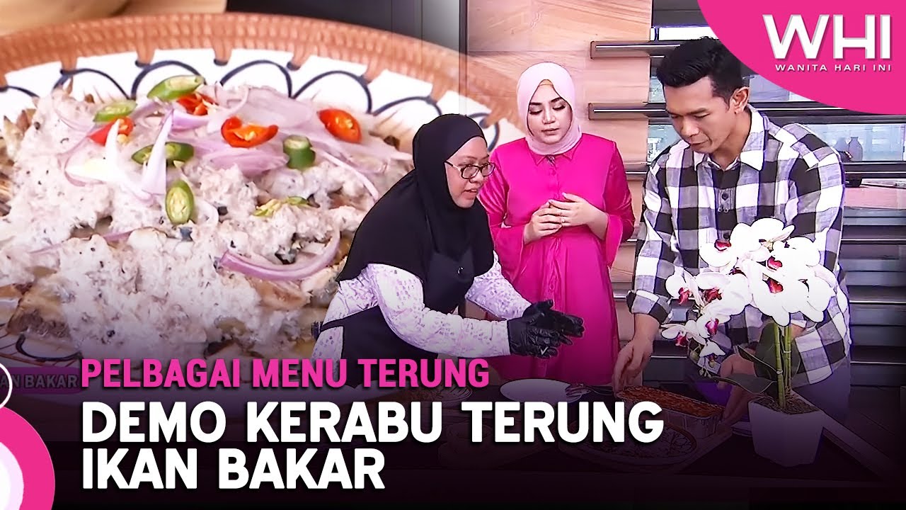 Pelbagai Menu Terung: Demo Kerabu Terung Ikan Bakar | WHI (8 Ogos 2023 ...