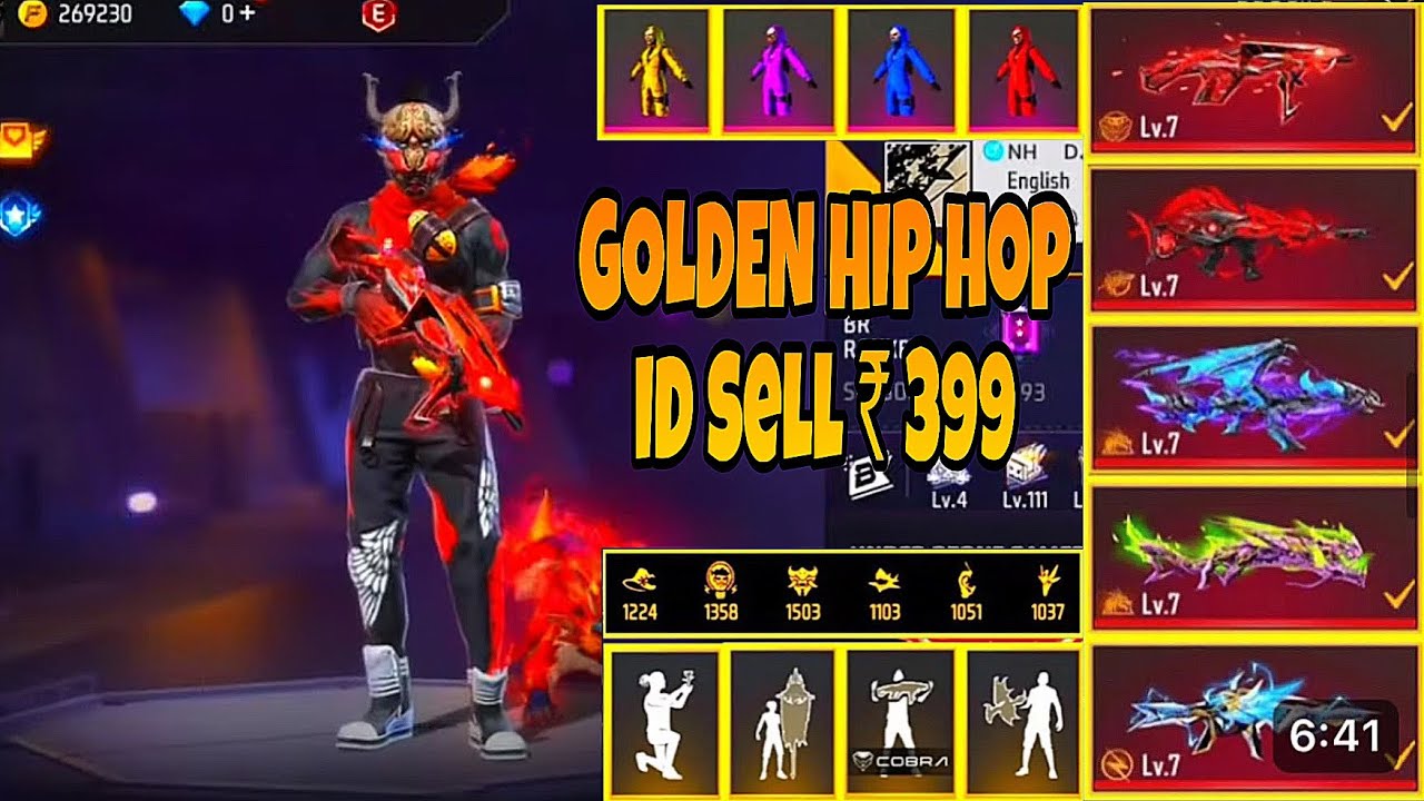 FREE FIRE ID SELL TODAY BD FREE FIRE ACCOUNT SELL TELUGU FF ID SELL BUY ...