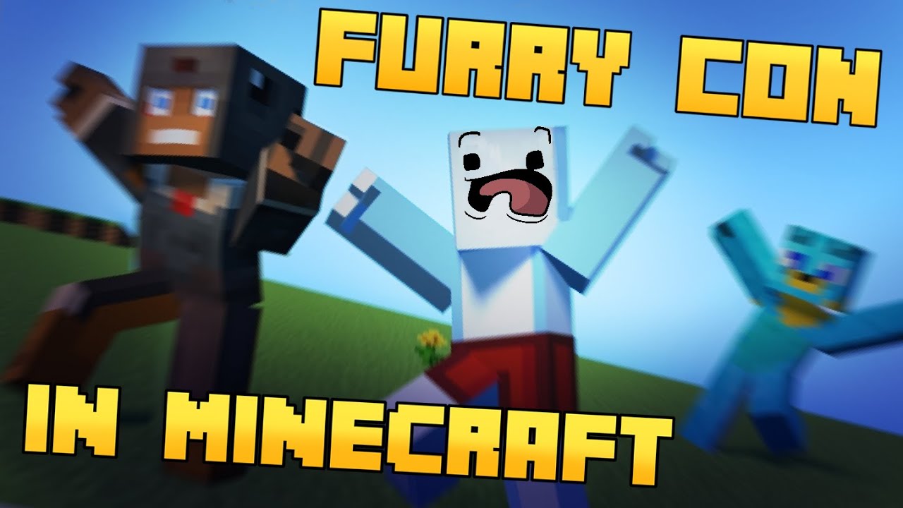 James And Dj Go To A Minecraft Furry Convention Youtube