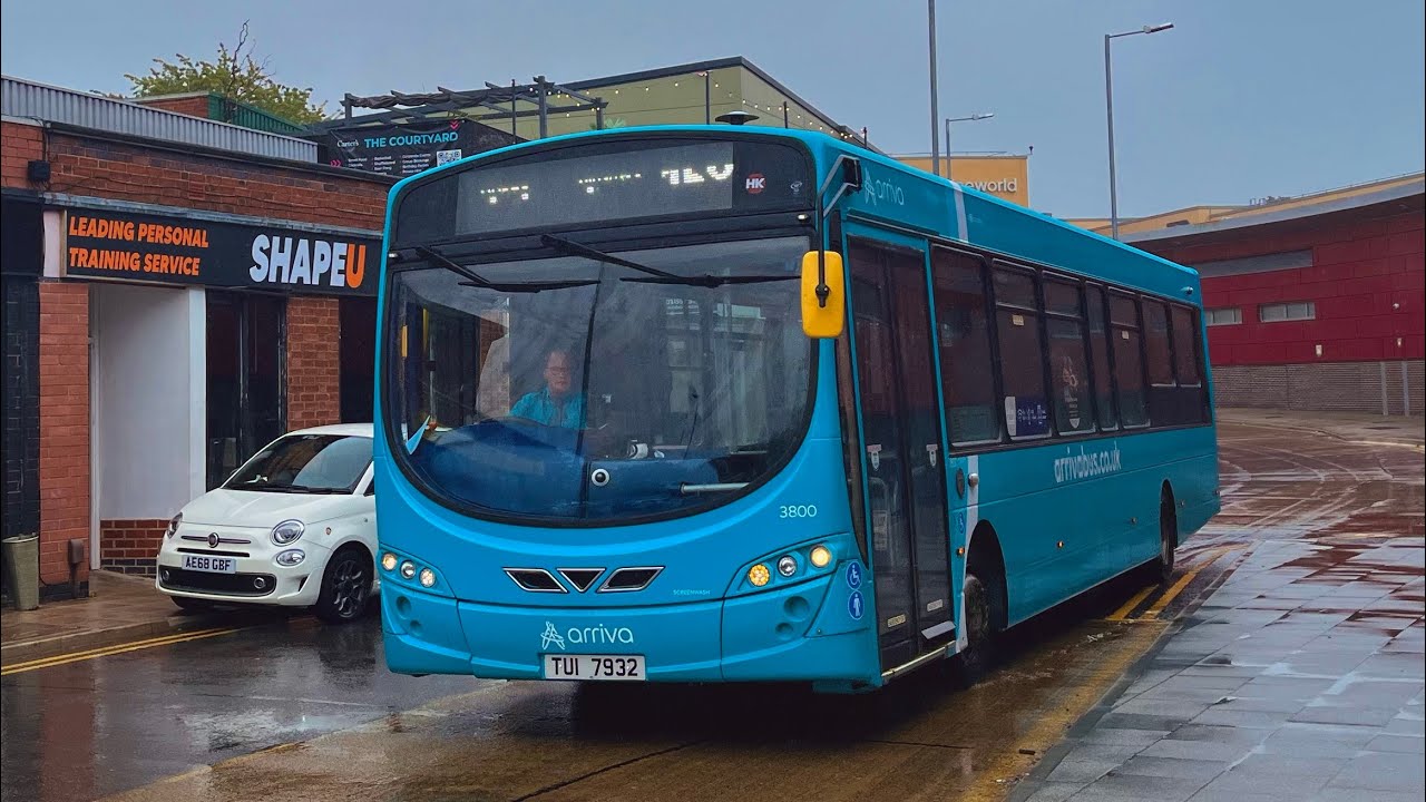 **QUIET BEAST** Ride on Arriva Midlands VDL/DAF SB200 Wright Pulsar 2 ...