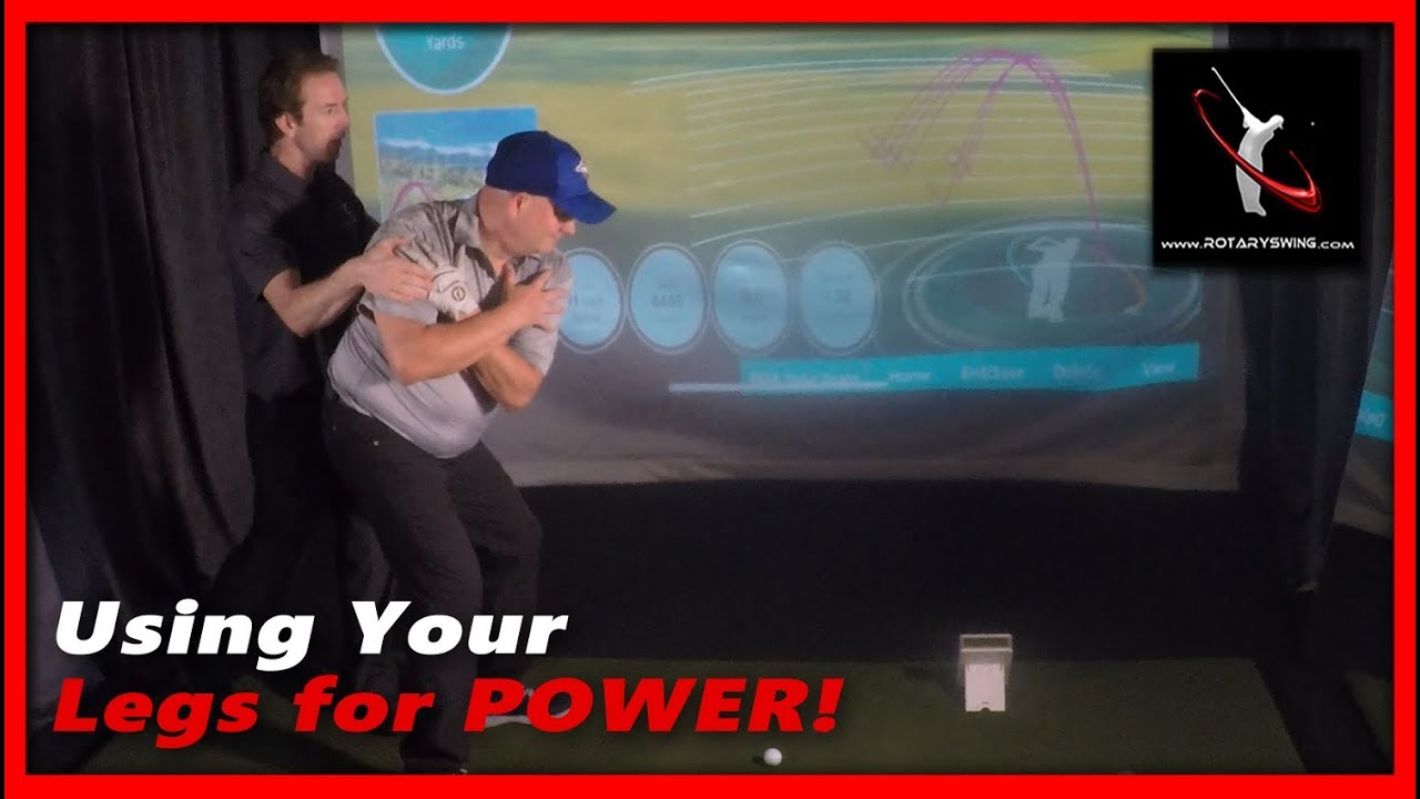 Using Your Legs for POWER in the Golf Swing - Pt. 2 - YouTube