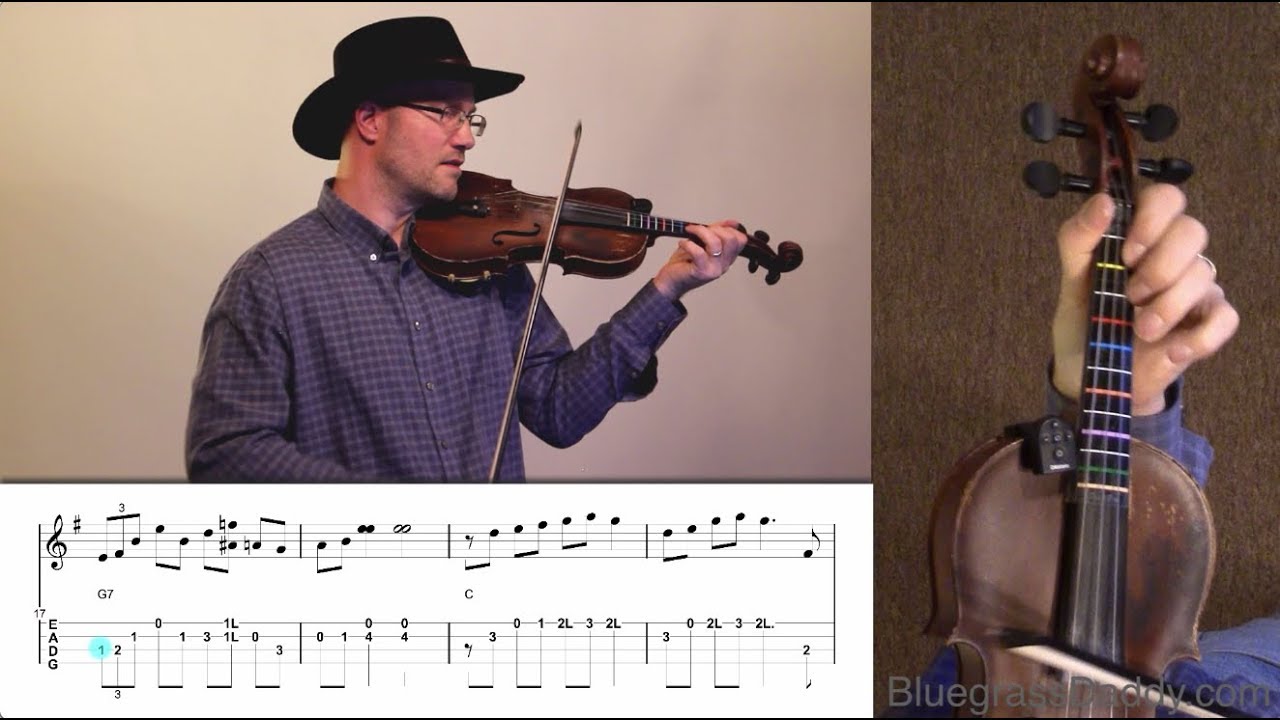 Ridin' Down the Canyon (featuring fiddle, link to lesson) - YouTube